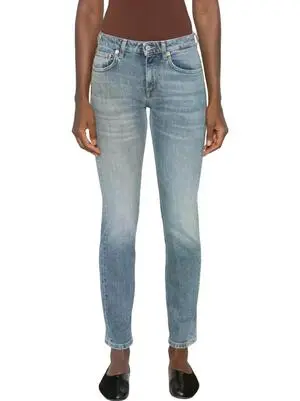 DONDUP Faded Slim-fit Jeans - Blue