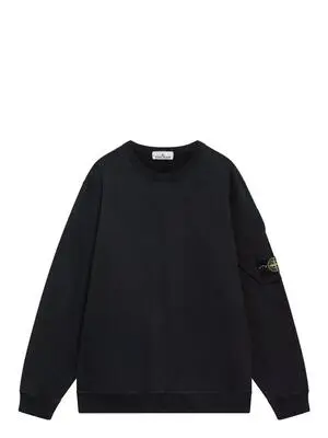 Stone Island Compass-patch Sweater - Blue