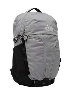 The North Face Surge Logo-embroidered Backpack - Grey