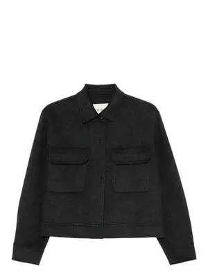 Eric Bompard Double-sided Pocket-detail Jacket - Grey