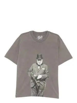 MELT Graphic-print T-shirt - Grey
