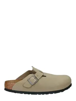 BIRKENSTOCK Boston Buckle-strap Mules - Neutrals