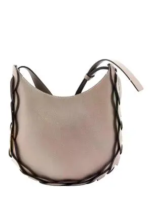 CHLOÉ Chloé Darryl Leather Small Hobo Bag