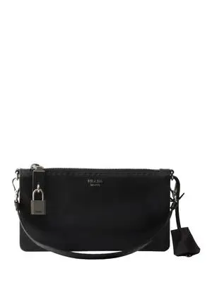 Prada Nappa Leather Pouch - Black