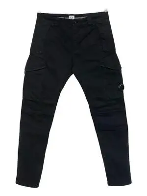 C.P. COMPANY Lens-detail Cargo Pants - Blue