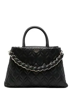 GUESS Quilted Tote Bag With Chain Detail