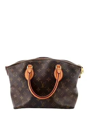 LOUIS VUITTON Monogram Canvas Boetie Zipped Tote Pm Satchel - Brown