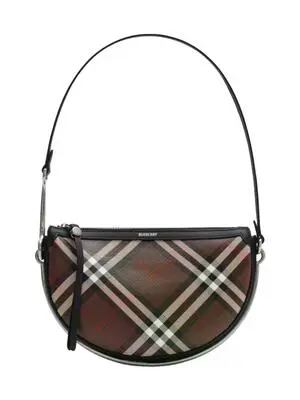 Burberry Small Saddle Bag - Brown