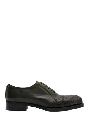 Burberry Windermere Calf Leather Oxford Shoes - Brown