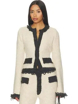 Orseund Iris The Boucle Lounge Jacket - Cream