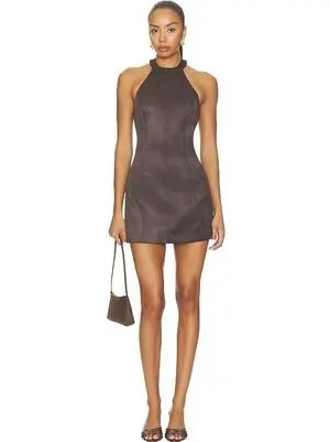 Tularosa Collina Mini Dress In . Also - Brown