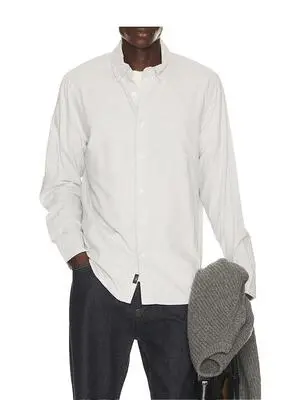 Faherty Brand Laundered Oxford Shirt In . Also - Blue
