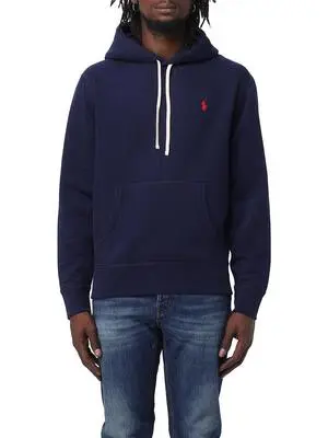 Polo Ralph Lauren Sweatshirt With Embroidered Logo - Blue