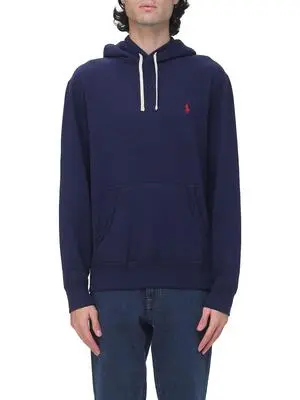 Polo Ralph Lauren Sweatshirt With Embroidered Logo - Blue