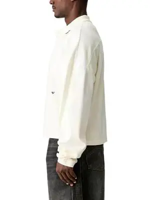 Rhude Cotton Polo Shirt - Neutrals