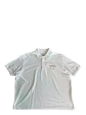 GALLERY DEPT. Chateau Josue Embroidered Polo Shirt - White