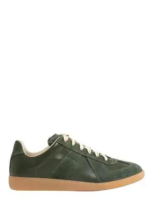 MAISON MARGIELA Replica Panelled Sneakers - Green