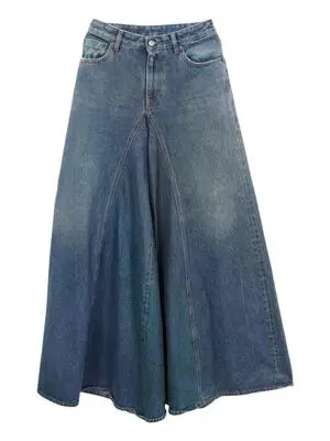 MAISON MARGIELA MM6 Maison Margiela 2000s Wide-Leg Denim Trousers
