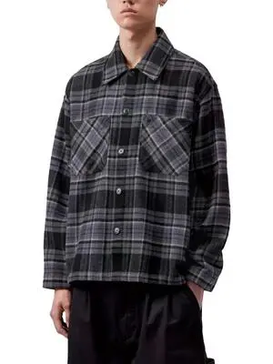Carhartt Work In Progress Parson Check-pattern Shirt - Grey