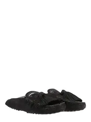 TOD'S Tod's Tassel Suede Loafers