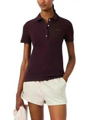 Lacoste L.12.d Polo Shirt With Logo Patch - Red