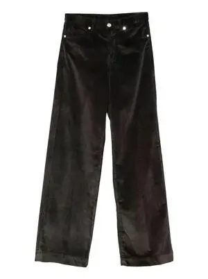 NINE:INTHE:MORNING Corduroy Wide-leg Trousers - Grey