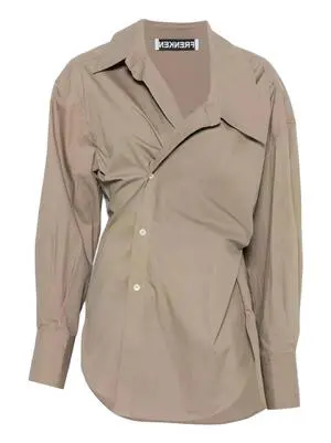 FRENKEN Asymmetric Shirt - Neutrals