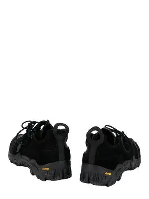 Our Legacy Gabe Panelled Leather Sneakers - Black