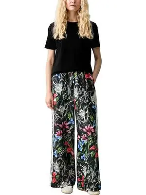 Adidas X Farm Rio House Of Tiro Floral Print Track Pants - Black