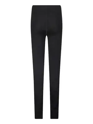 Rick Owens High-waisted Wool Leggings - Black