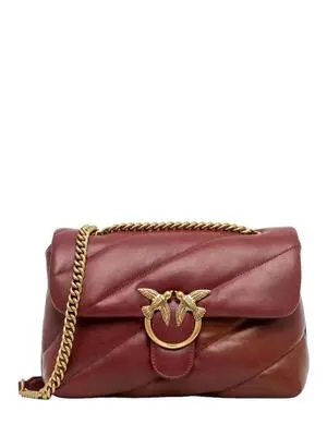 Pinko Classic Love Bag Puff Shoulder Bag - Red