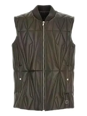 Moncler Geocamo Flight Quilted Gilet - Grey