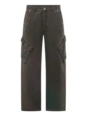 REPRESENT Panelled Cargo Pants - Grey