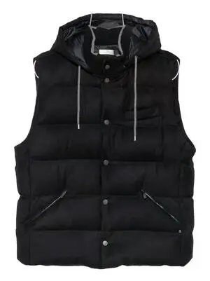 PANICALE PANICALE Hooded Padded Waistcoat