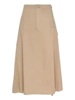 Y’S Panelled Flared Skirt