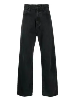 Carhartt Work In Progress Landon Stonewashed Jeans - Black