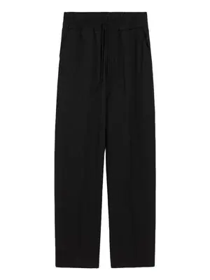 AMI Paris Wool Trousers - Black