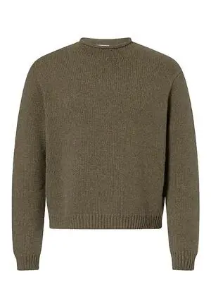 THE ROW Markhim Mock-neck Cashmere Jumper - Chunky Cashmere
