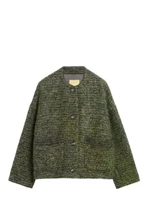 Momoni Mosara Single-breasted Jacket - Green