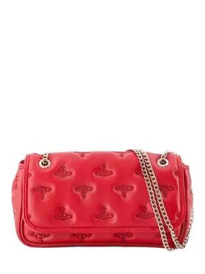 VIVIENNE WESTWOOD Chain Crossbody Bag - Red