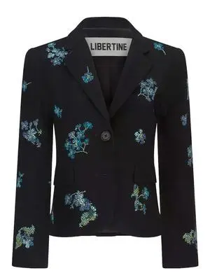 LIBERTINE Libertine Embellished Wool Blazer