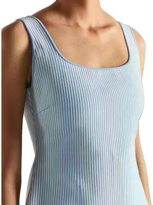 HIGH SPORT High Sport Inna Seersucker Top Blue