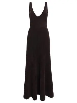 Gabriela Hearst Lady Hall Maxi Dress - Brown