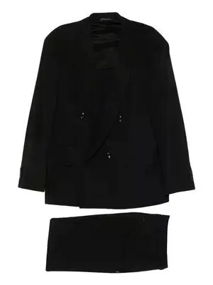 Giorgio Armani Virgin Wool Suit - Black
