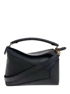 Loewe LOEWE Small Puzzle Edge Tote Bag Blue
