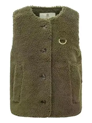 Barbour Bowes Fleece Gilet - Green