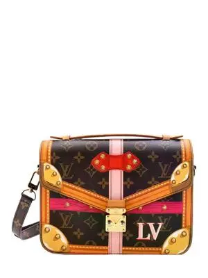 LOUIS VUITTON Pochette Métis Limited Edition Summer Trunks Monogram Canvas Crossbody Bag - Brown