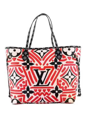 LOUIS VUITTON Louis Vuitton Limited Edition Crafty Monogram Giant Tote Bag Red