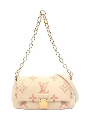 LOUIS VUITTON Monogram Empreinte Favorite Satchel - Neutrals