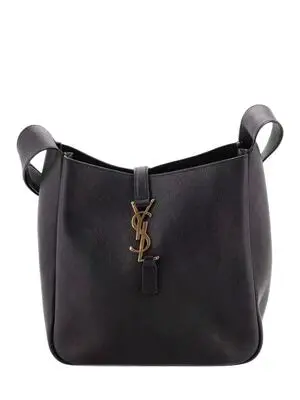 Saint Laurent Le 5 A 7 Hobo Bag - Black